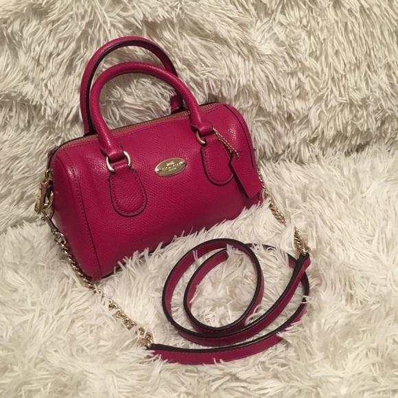 Coach | Bags | Coach Baby Bennett Leather Satchel Crossbody | Poshmark
